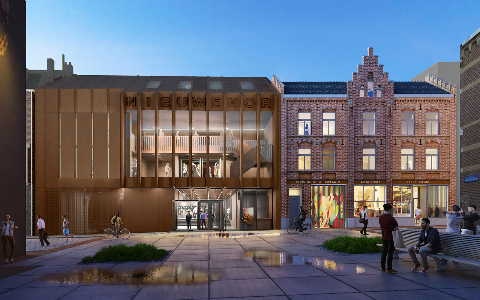Poppodium NIEUWE NOR Heerlen - diederendirrix architectuur